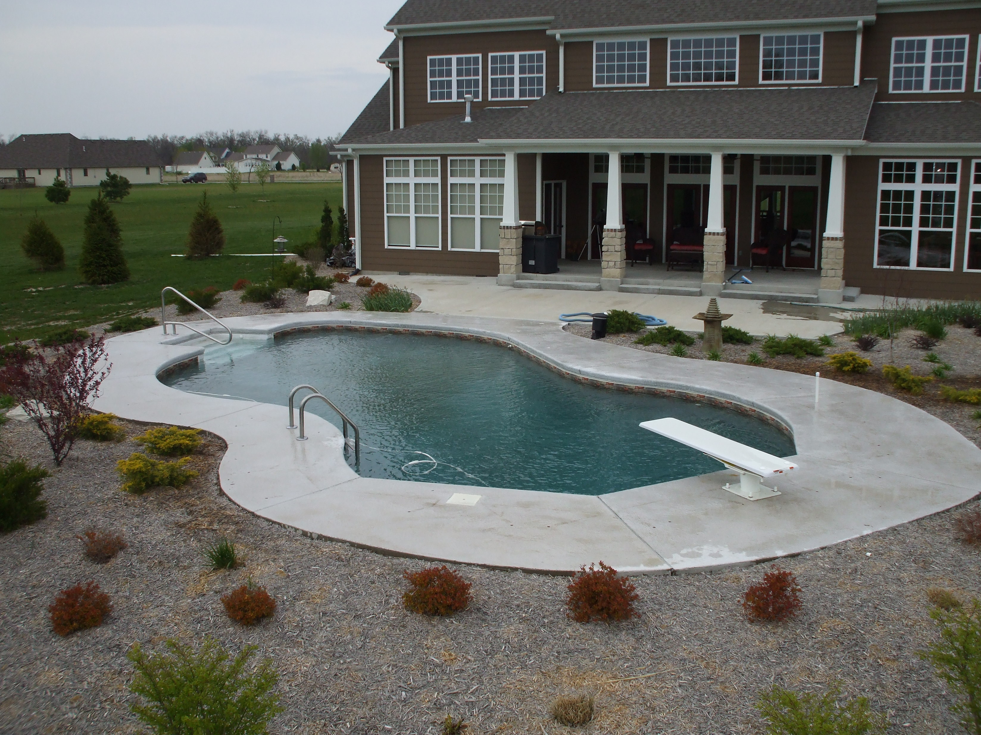 Sunscape Pool and backyard