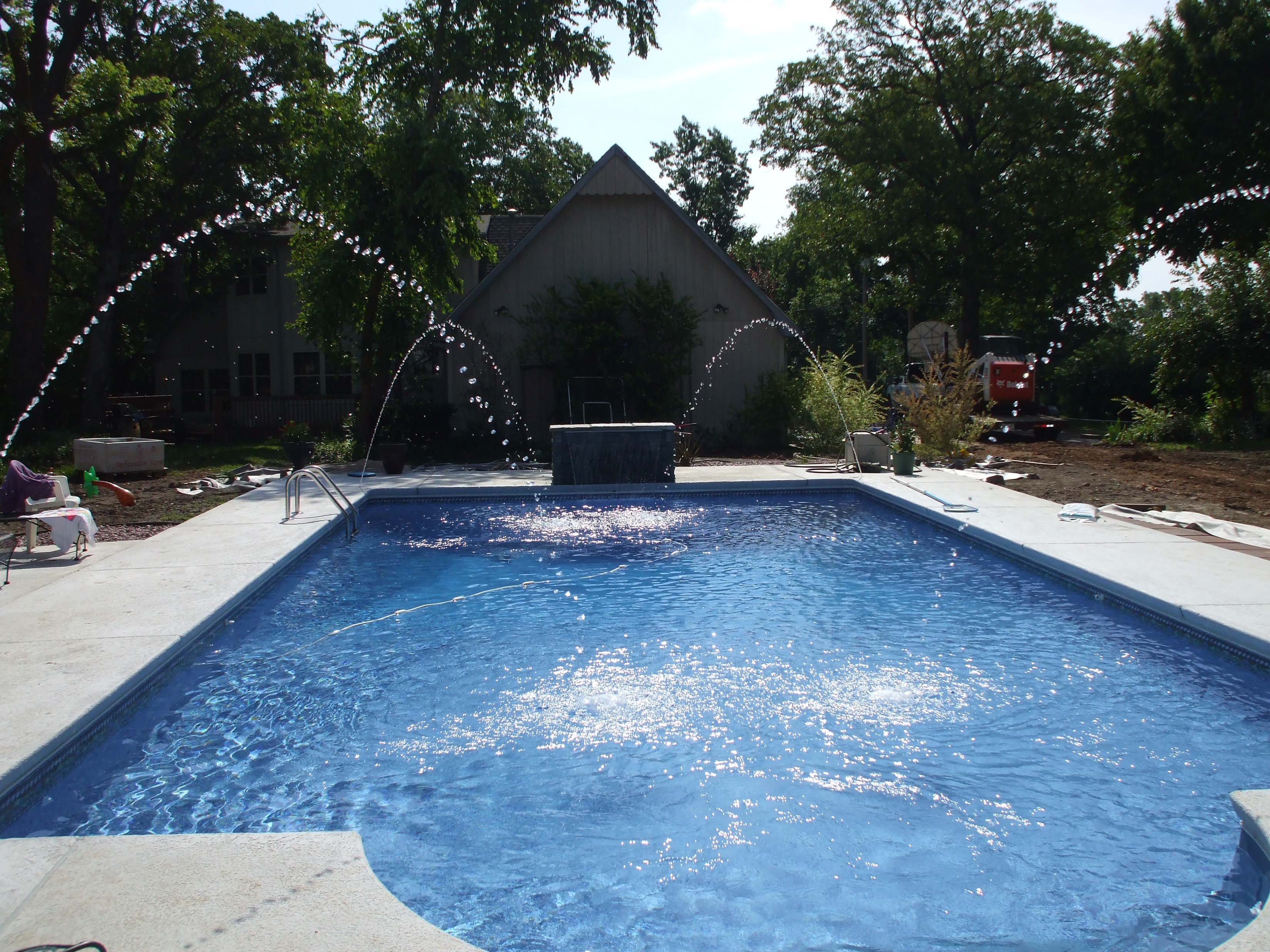 Sunscape Pool and backyard