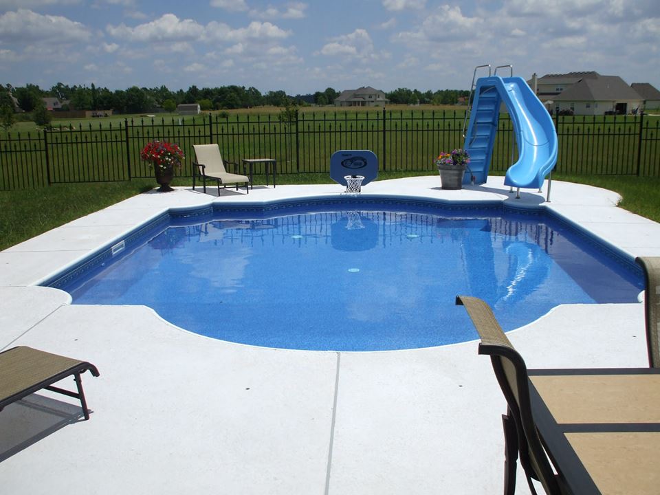 Sunscape Pool and backyard