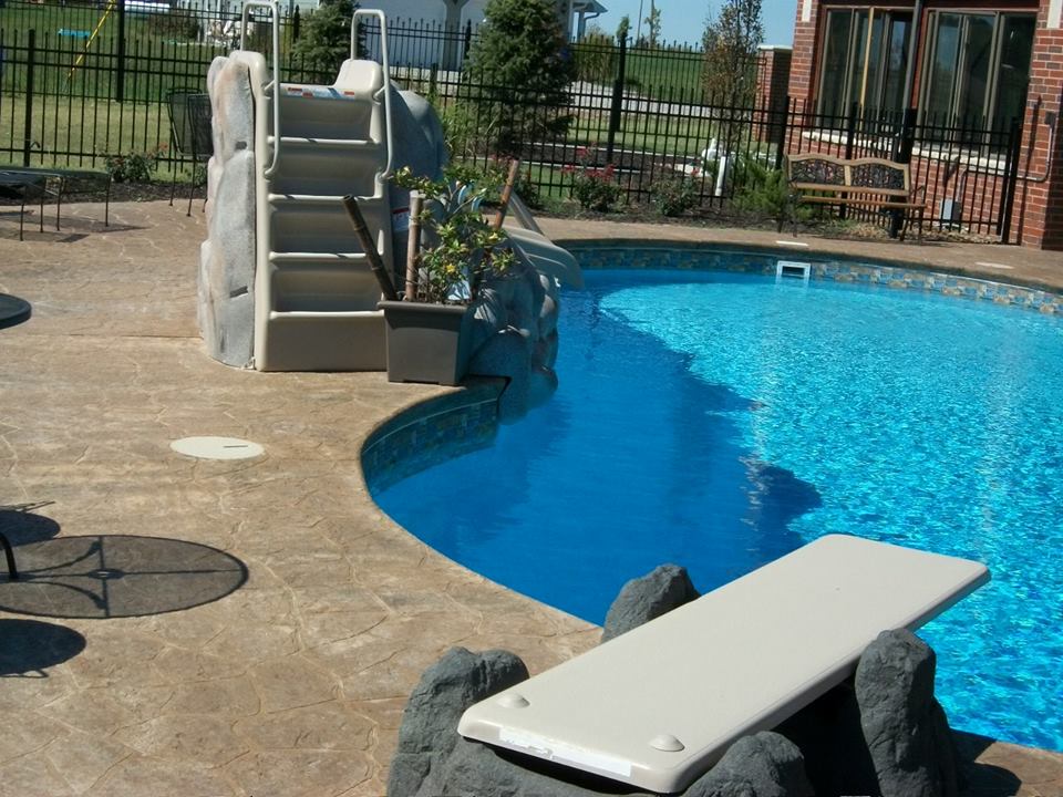 Sunscape Pool and backyard